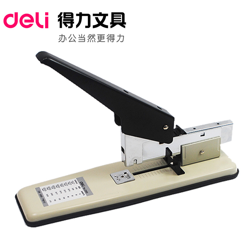 得力deli 0393厚层大订书机 特重型大型订书器 加厚210页装订机 - 机械设备批发网