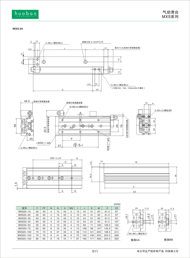 SMC型MXS25-10/20/30/40/50/75/100/125/150A/B/CS/AT-阿里巴巴