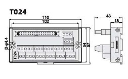 SIRON端子台T024胜蓝电气40位端子台T024-K通用T034日式端子排40P-阿里巴巴