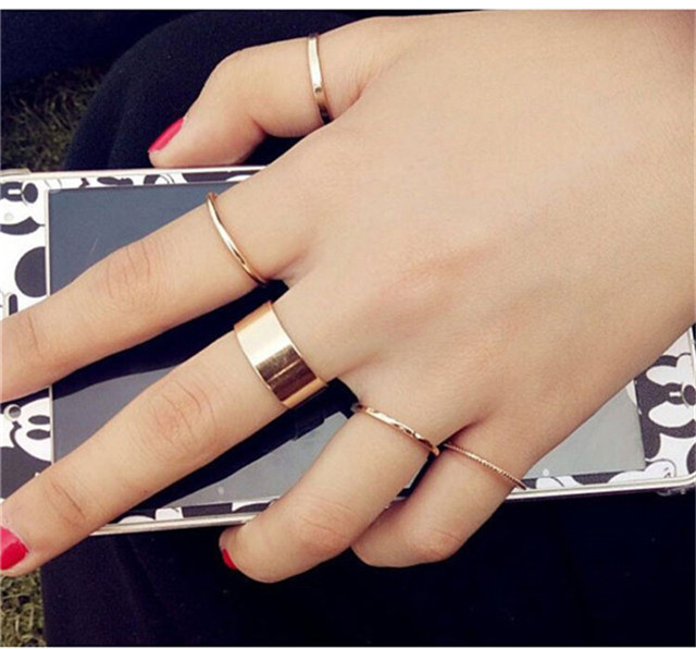 Simple joint combination ten-piece ring NHMS137949