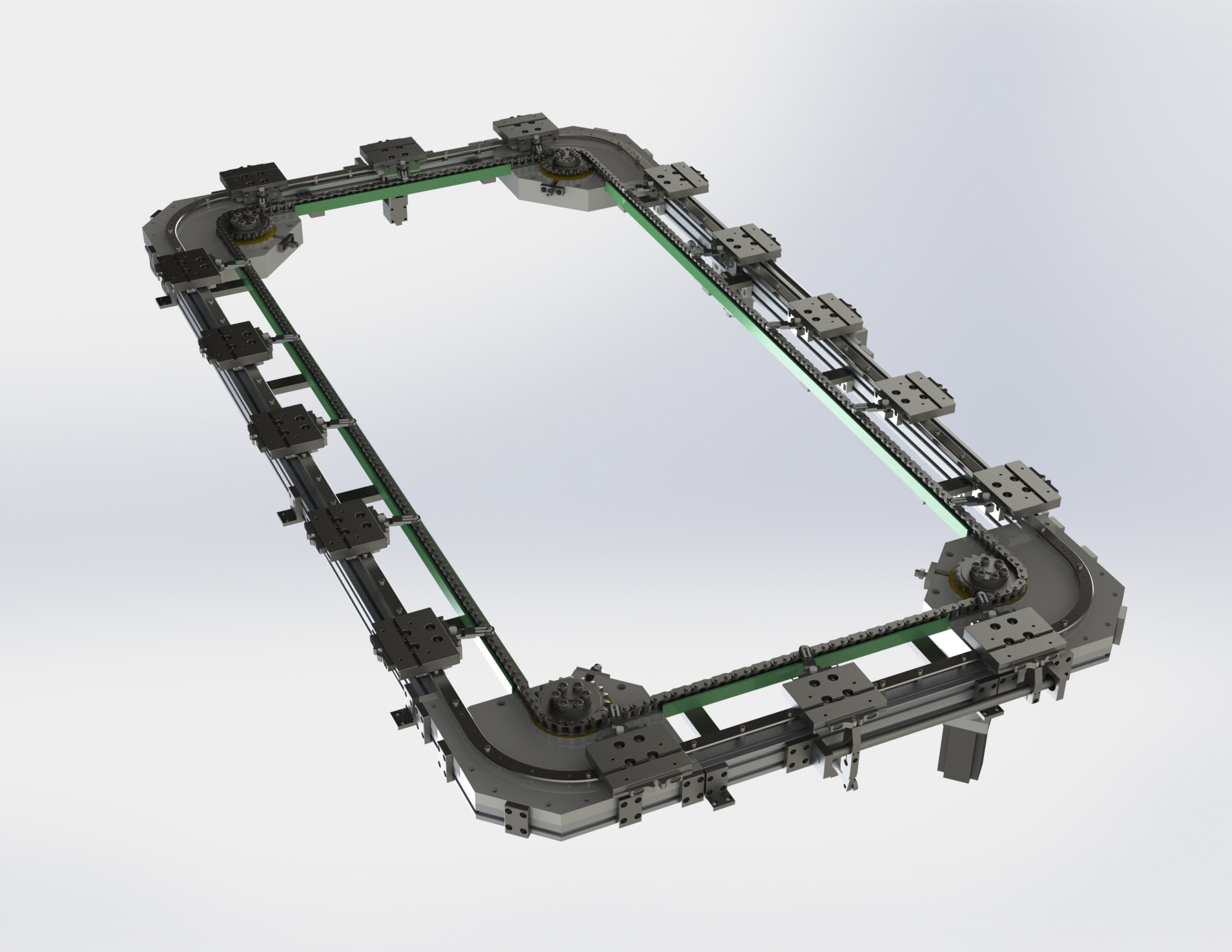 BNKM 高速链条式精密循环生产线轴承钢环轨配件-阿里巴巴