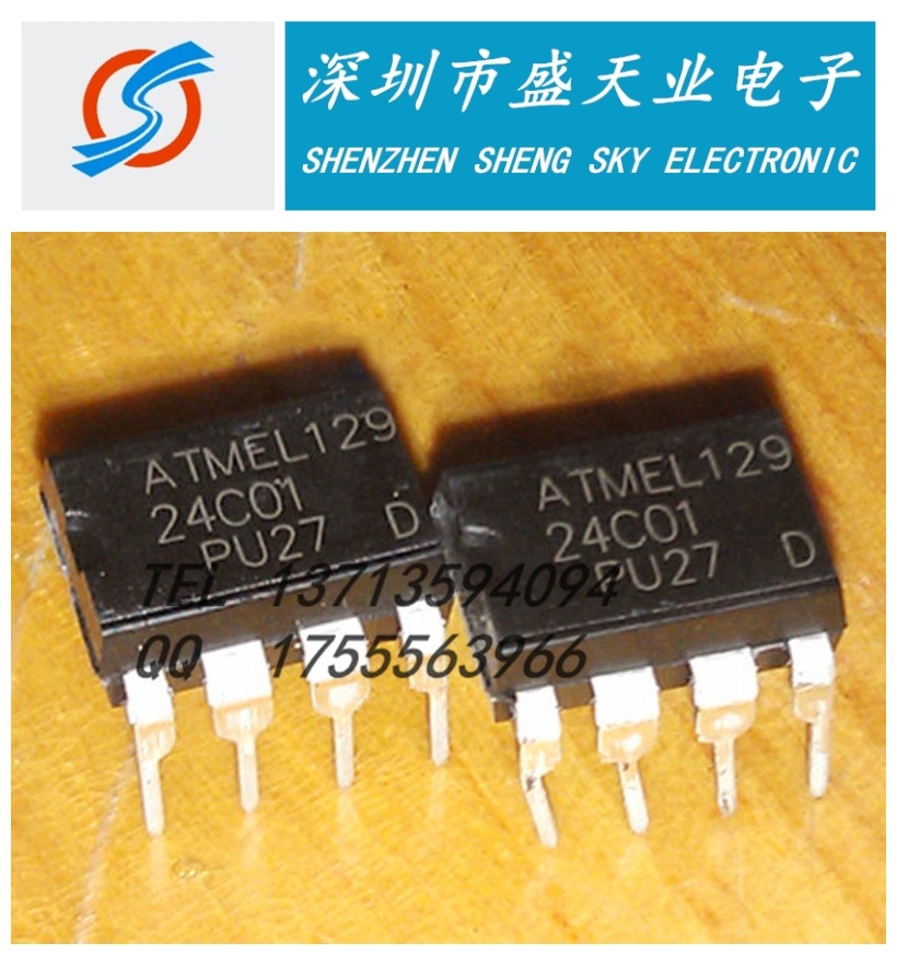 供应现货AT24C01 DIP8 24C01 存储器 集成电路IC直插-阿里巴巴