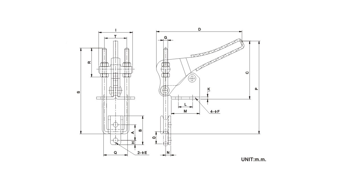 供应 CH-40324 THRU CH-40344 快速夹钳 工装夹具 夹钳-阿里巴巴