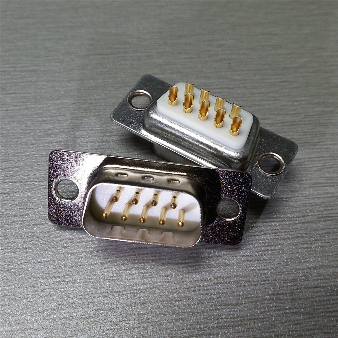 深圳DB9PIN车针插头 焊线式DB9公头连接器 端子镀金 型耐高温-阿里巴巴