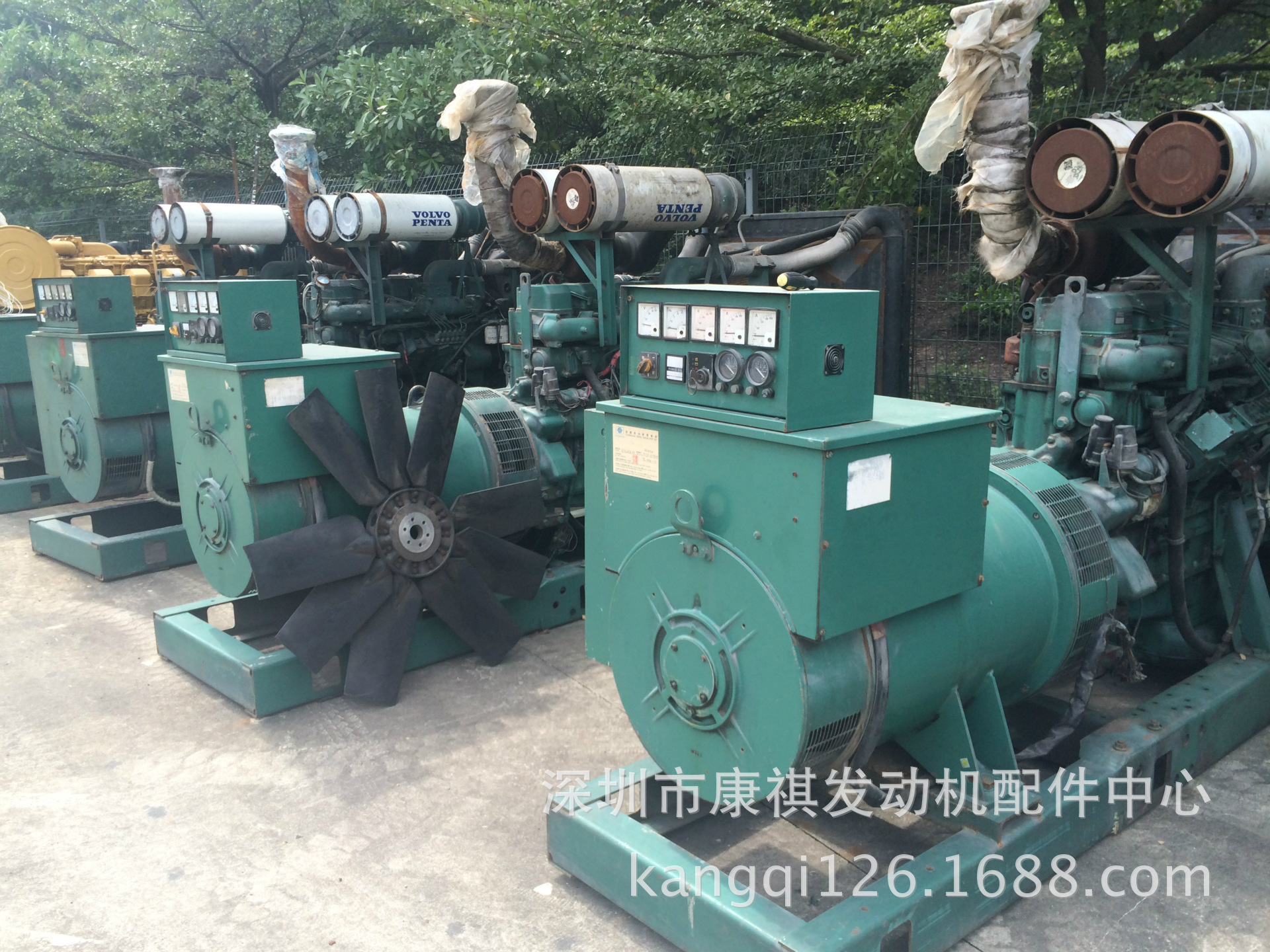 长期买卖进口二手发电机组沃尔沃TAD1631GE-阿里巴巴