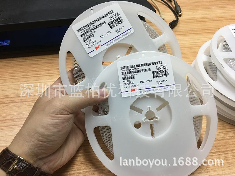 风华 0805贴片电容 0805-10UF 106K 0805B106K500NT 50V 10% X7R-阿里巴巴
