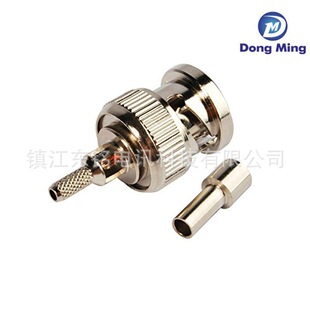 射频同轴连接器BNCJ-1.5Q9头BNC公头开窗口视频头接RG174 RG316-阿里巴巴