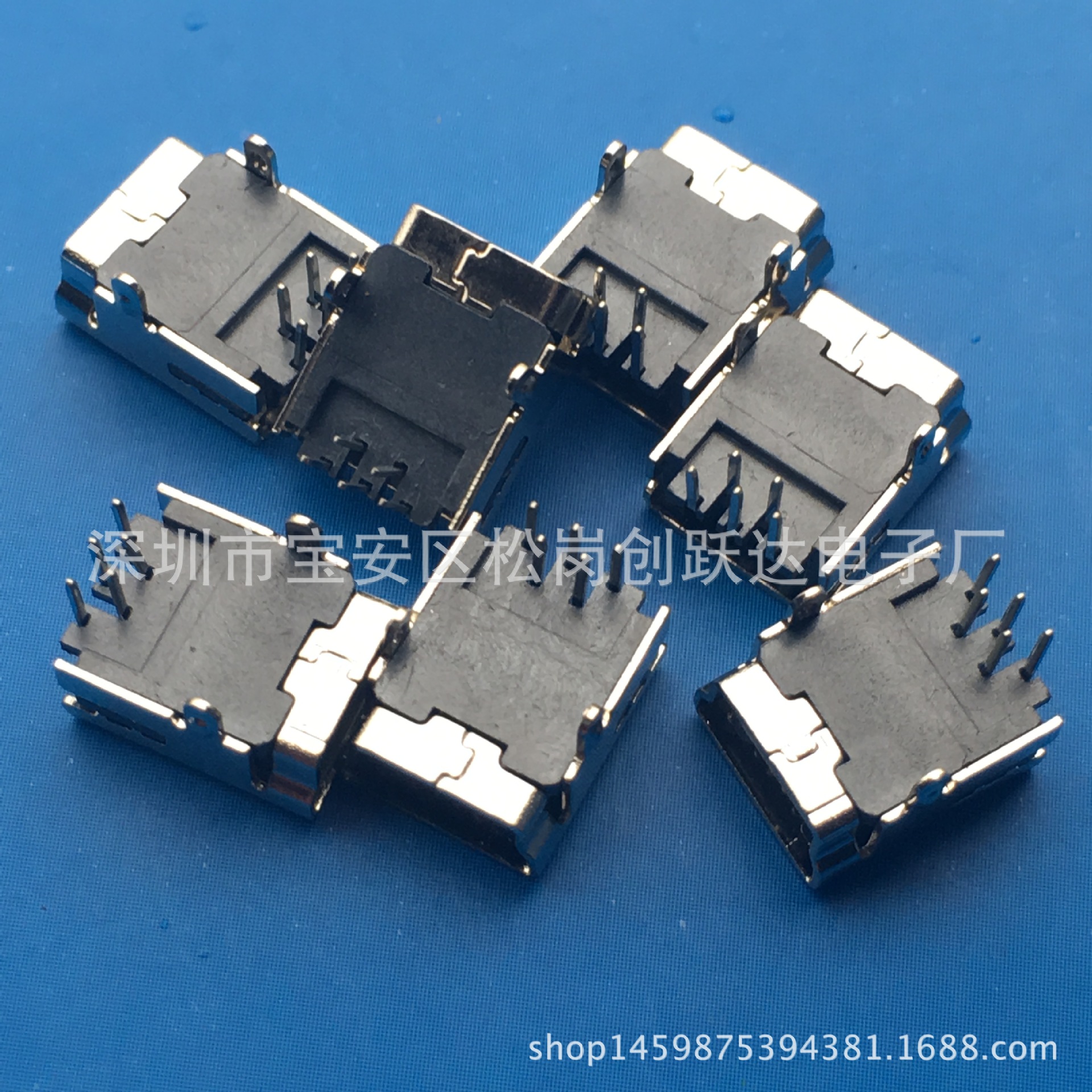 三星12P母座USB-MINI 12Pin前插后贴SMT 后贴板/12针镀镍/雾锡-阿里巴巴