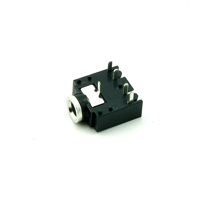 3F07 双声道 3.5MM音频插座/耳机插座 5脚 五脚 金属头耳机座-阿里巴巴