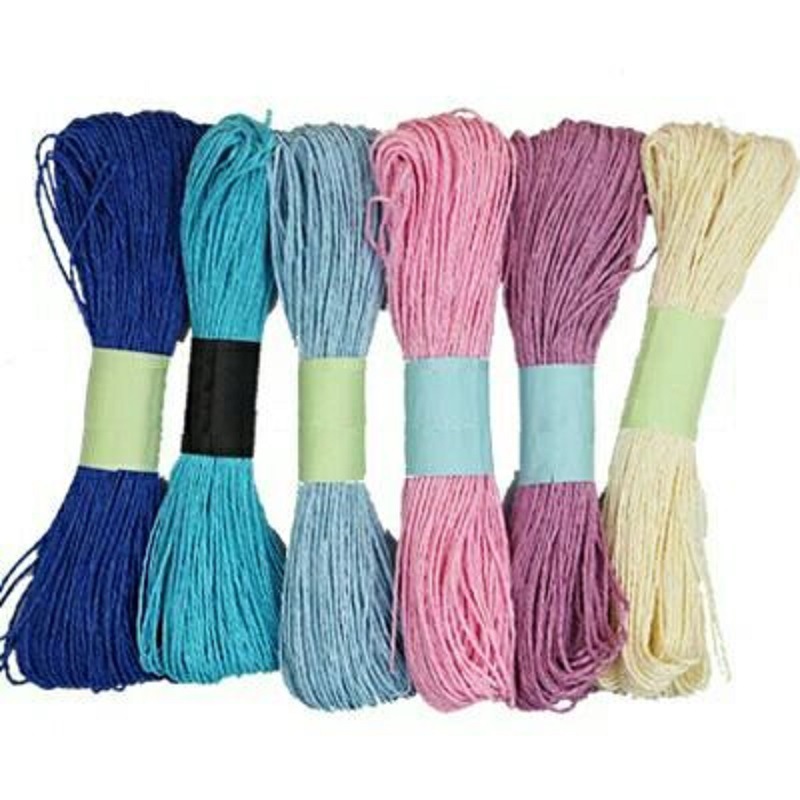 彩色纸绳 儿童手工DIY纸绳 工艺纸绳 手工材料 12色单色30米-阿里巴巴
