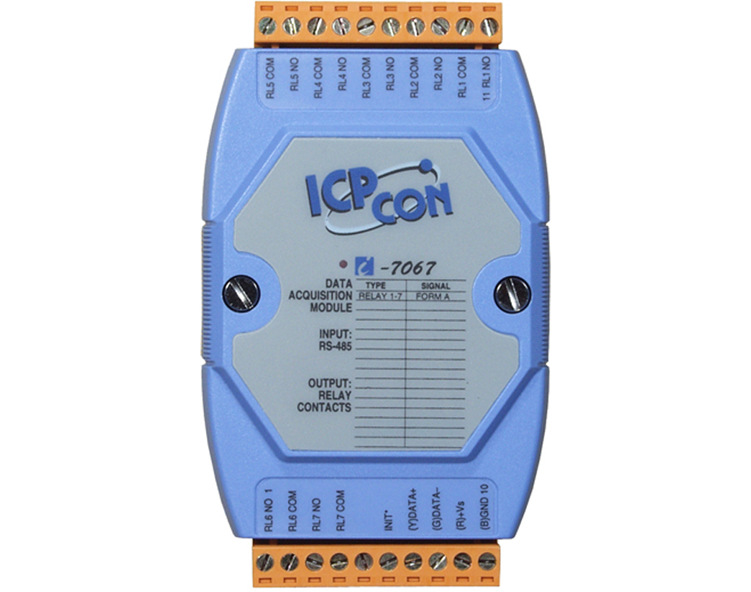 泓格继电器M-7067D模块7路A型继电器输出Modbus协议-阿里巴巴