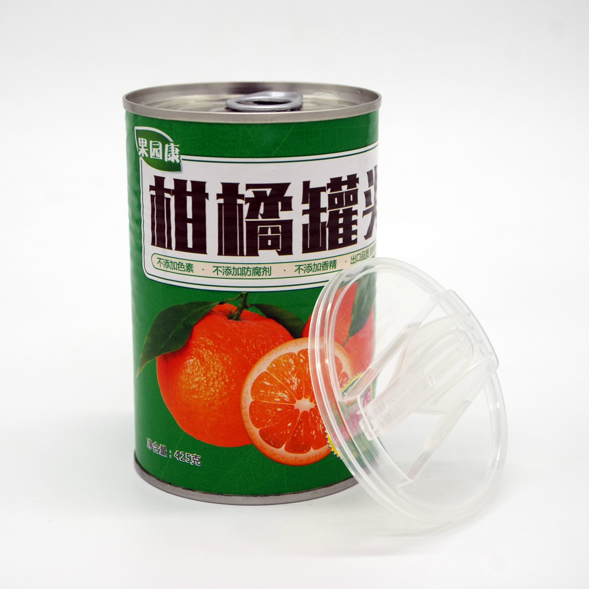 桔园红柑橘罐头,瓣瓣红柑橘罐头,橘子罐头1v1_大山谷图库