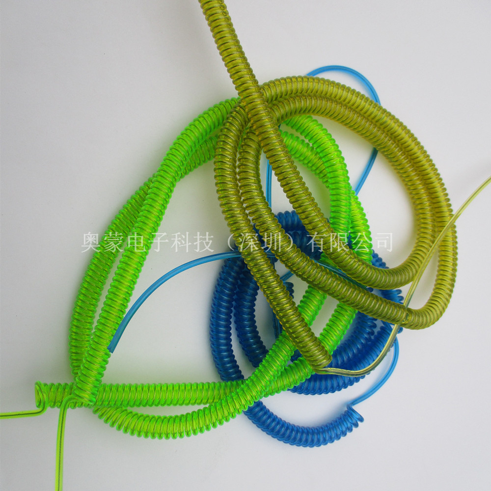 实芯胶条弹簧绳 彩色塑料弹簧绳 透明PU弹簧绳 透明弹簧绳-阿里巴巴