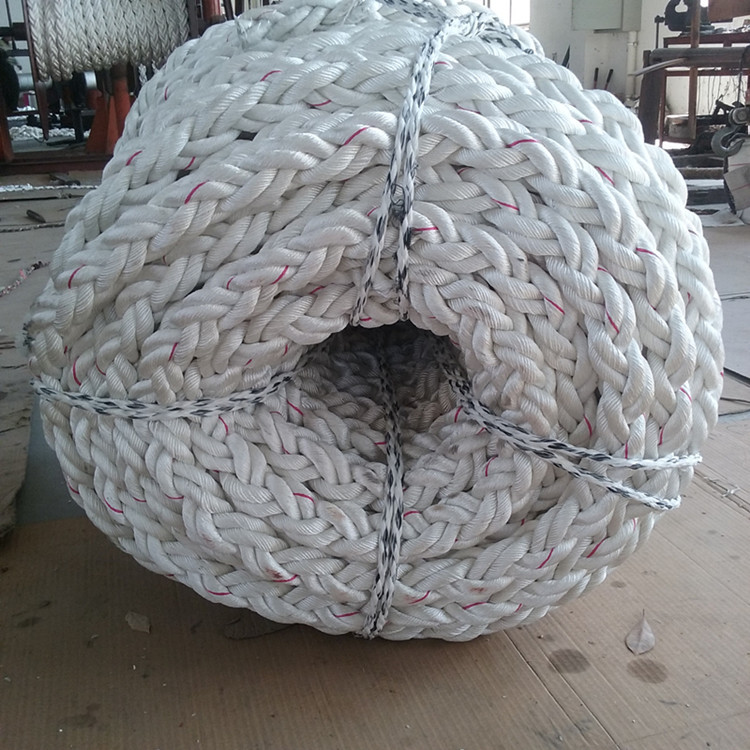 供应高强度船用缆绳 尼龙八股缆绳 船用锚绳 40--120大号缆绳 - 机械设备批发网