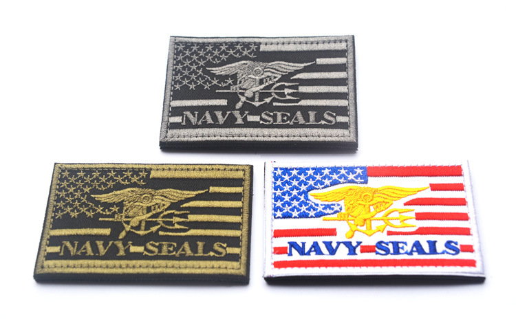 海客户外美国海豹突击队布贴刺绣魔术贴章 NAVY SEALS PATCHES-阿里巴巴