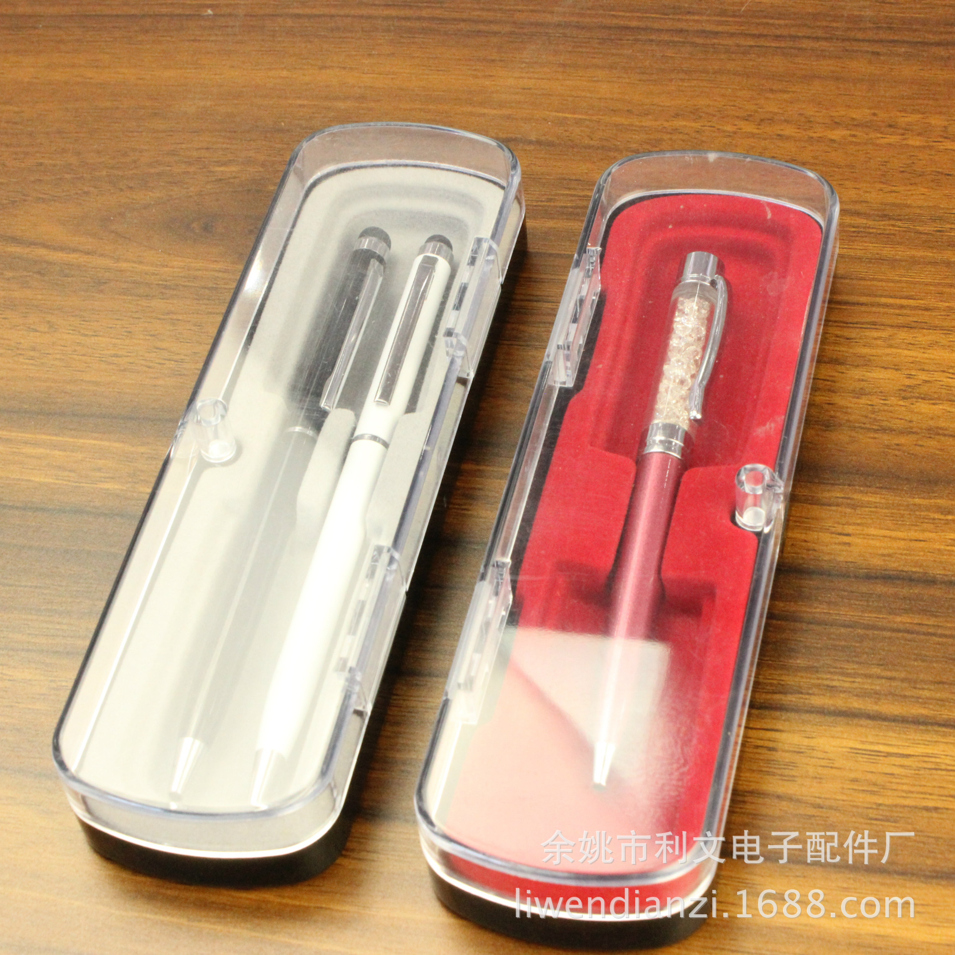 高档磁铁卡扣塑料笔盒 高端礼品笔包装盒 自动闭合高端大气笔盒子-阿里巴巴