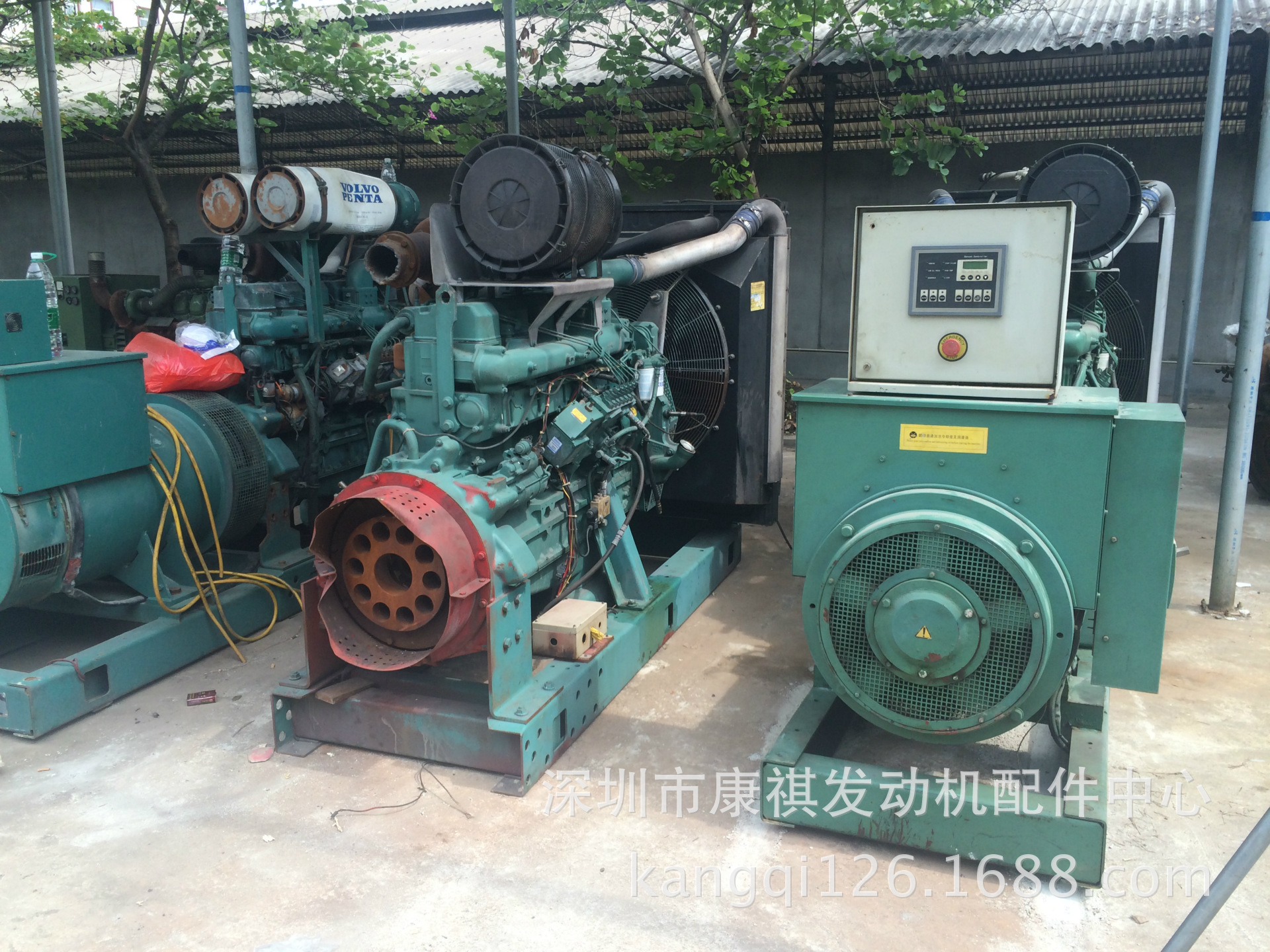 长期买卖进口二手发电机组沃尔沃TAD1631GE-阿里巴巴
