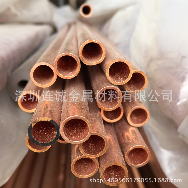 T2紫铜管 C1100紫铜管厂家直销 8*1mm空调连接紫铜管 批发零售 - 建材批发网