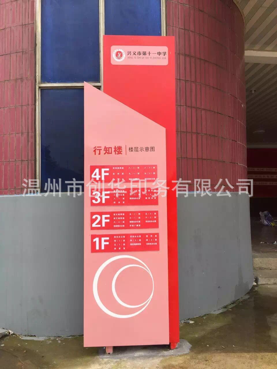 户外立式指示牌，户外广告牌，道路指示牌，导视标识，精神堡垒-阿里巴巴