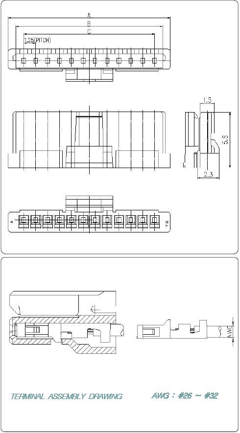 12507TS-G1然湖YEONHO塑体连接器 海量现货 正品供应-阿里巴巴