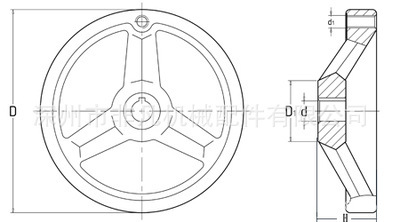 铸铁手轮JB/T7273.3-94铁手轮18*200镀铬 铁圆轮手轮 镀铬铁手轮-阿里巴巴