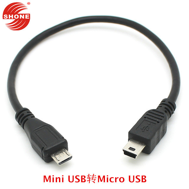 厂家供应micro usb转mini usb连接线 mini迷你5Pin转micro数据线-阿里巴巴