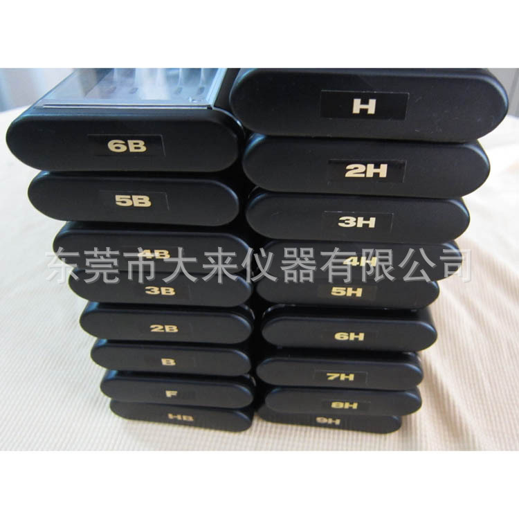 正品uni三菱铅笔符合国标GB/T 6739硬度测试铅笔英文版日文6B-9H-阿里巴巴