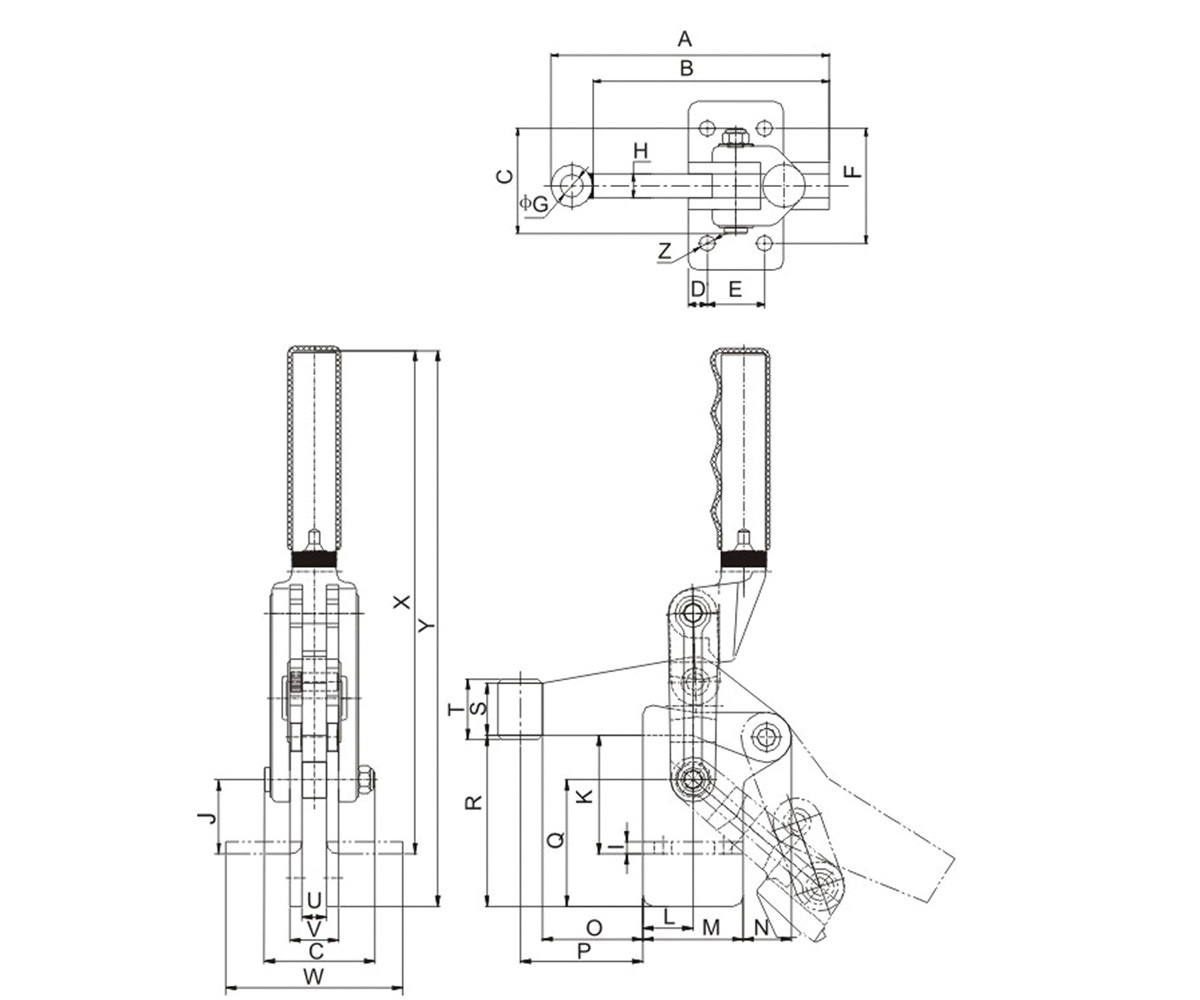 供应 CH-70725/CH-71225/CH-72425 工装夹具 汽车焊接夹具 夹钳-阿里巴巴