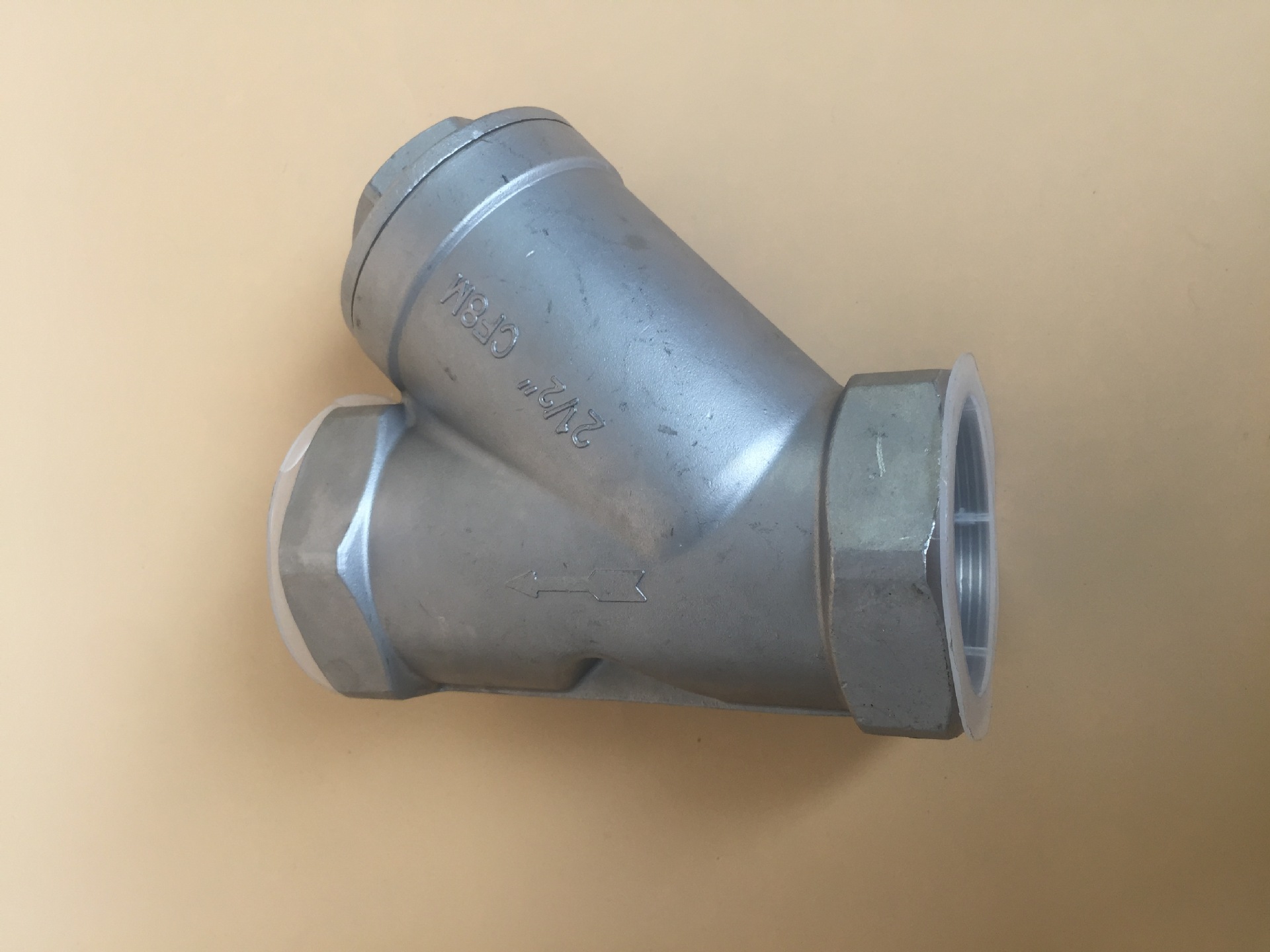 304不锈钢内螺纹Y型过滤器100目2分3分4分6分至3寸NPT Y Strainer-阿里巴巴