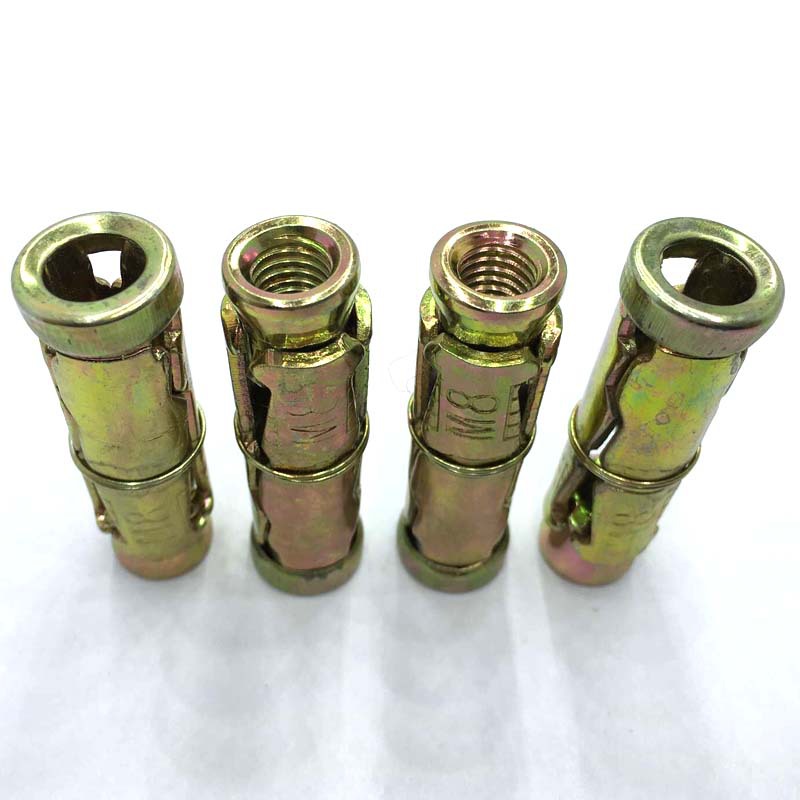 三片式四片式膨胀螺丝 壁虎加厚拉爆空管 重型高强度内爆M6-M20-阿里巴巴