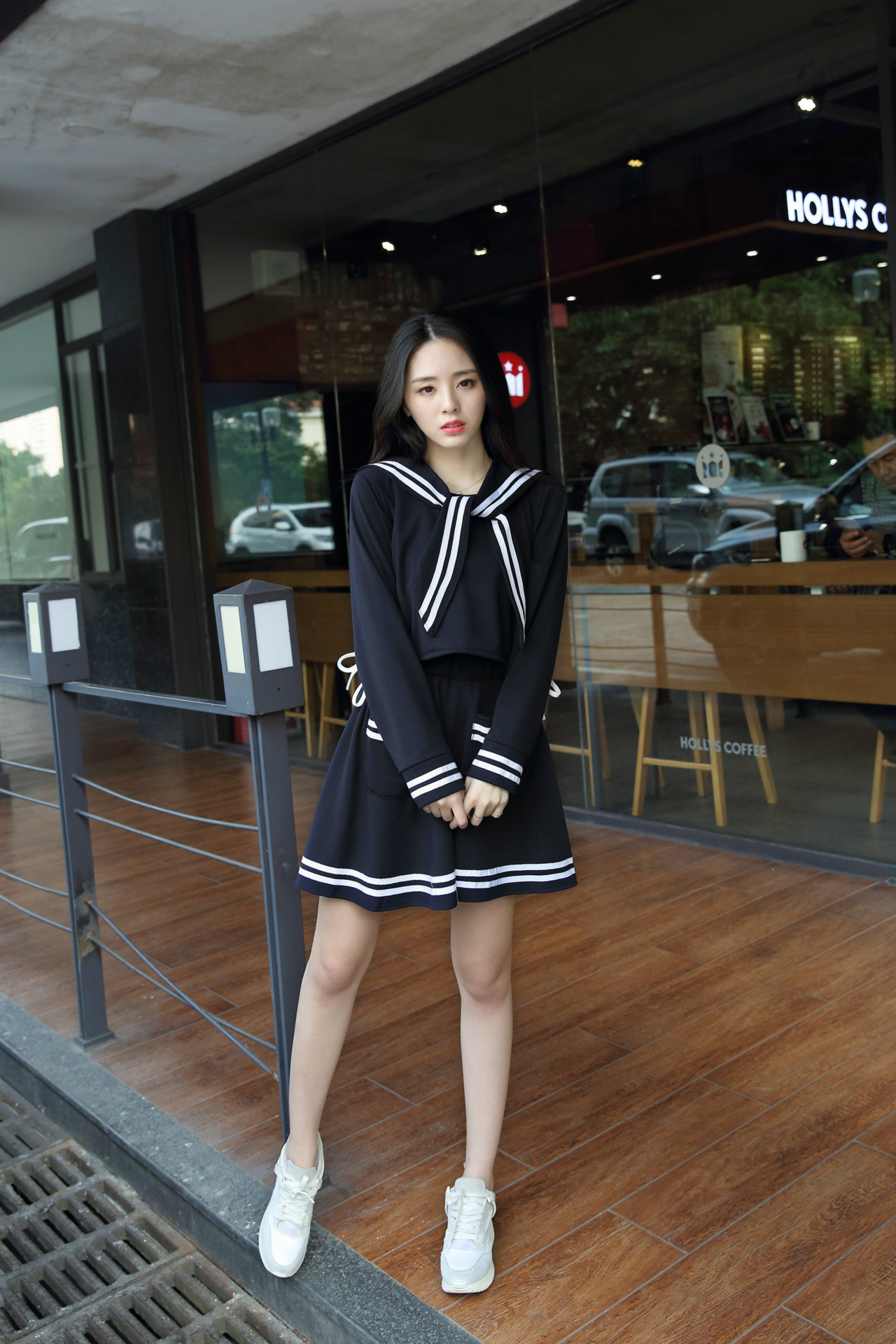 新款日韩海军学院风jk制服日系校服女学生装COS水手服夏秋服L18-阿里巴巴