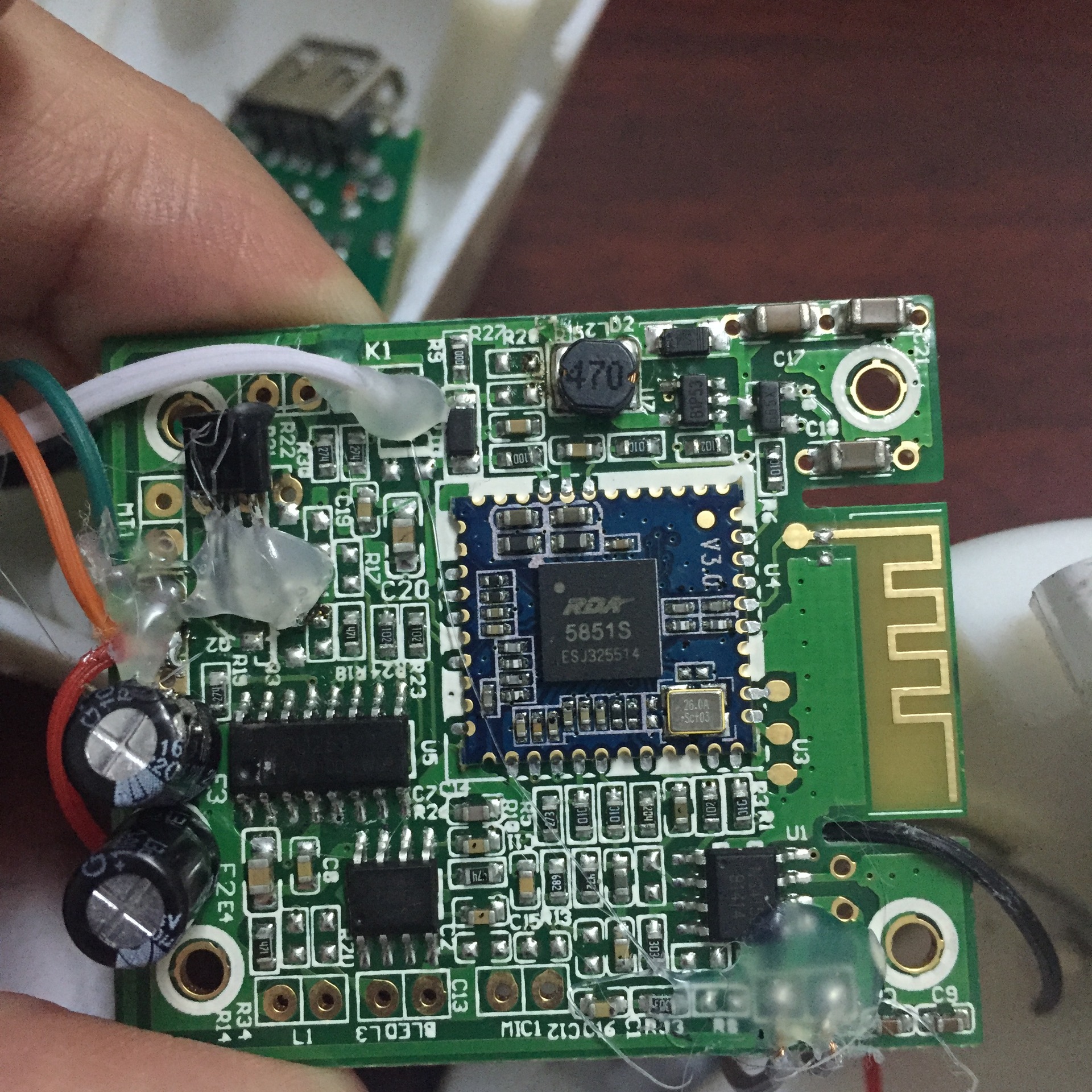 蓝牙模块 全新蓝牙音箱PCBA工艺品玩具蓝牙芯片-阿里巴巴