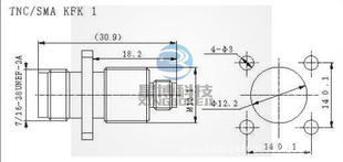 射频连接器TNC/SMA-KFK-1-阿里巴巴