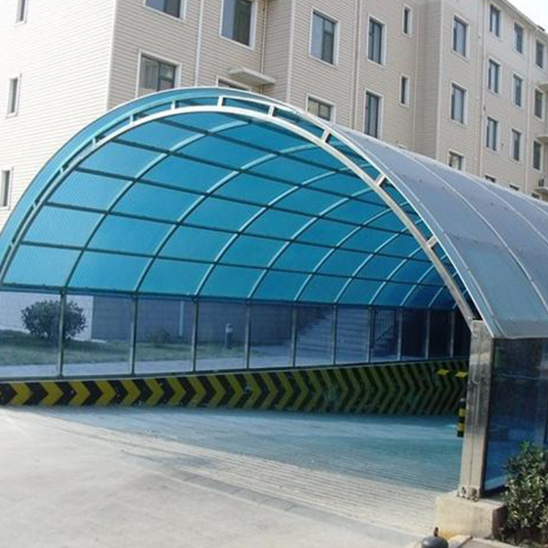 阳光板透明 双层中空 四层阳光板 塑料板 屋顶棚 耐力阳光板 - 建材批发网