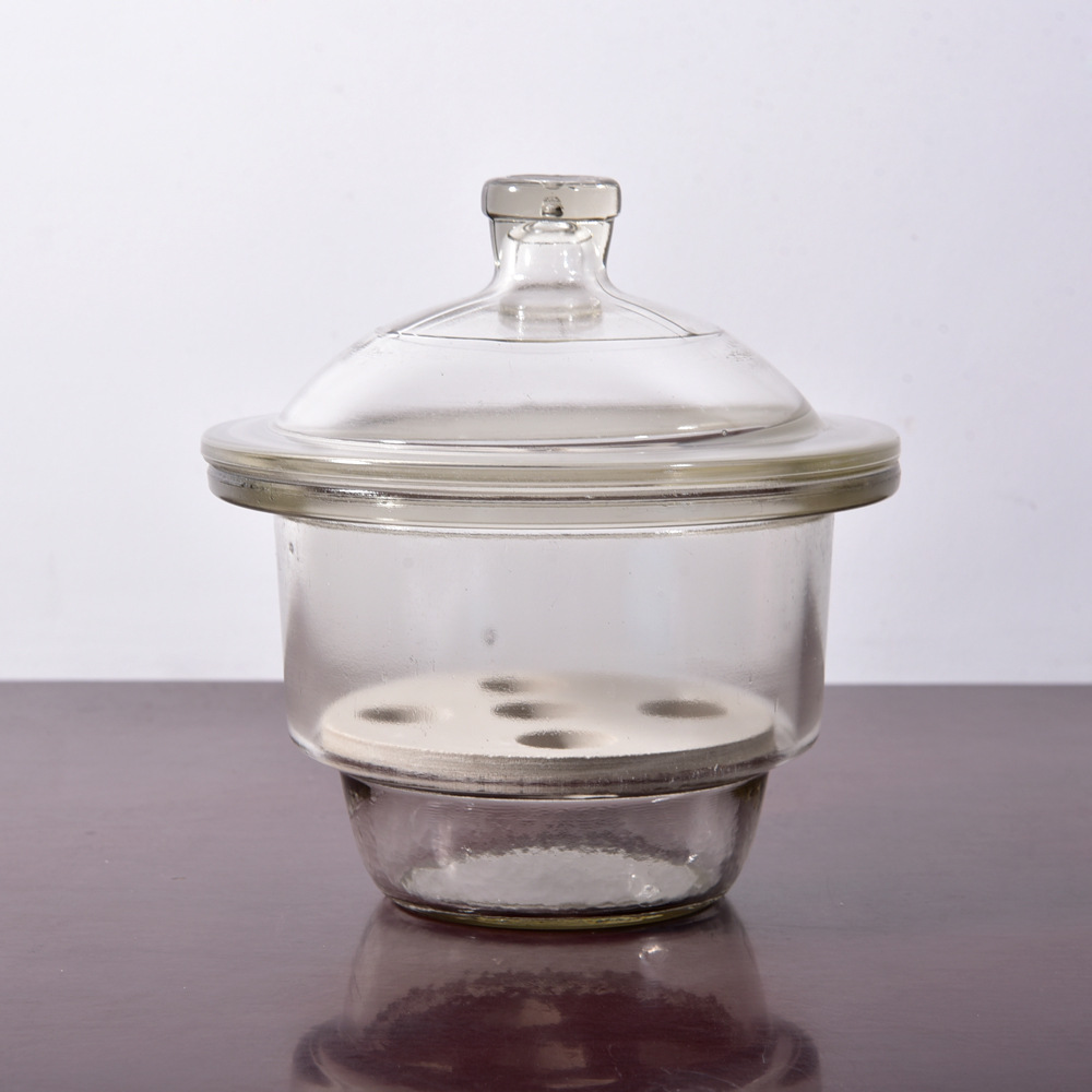 干燥器180mm 实验室器材玻璃仪器化学实验透明玻璃器材干燥器-阿里巴巴