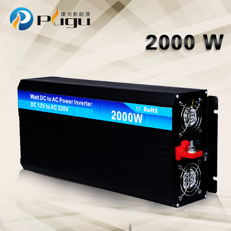 纯正弦波2000W逆变器12V转220V家用逆变器车载逆变器24V逆变器 - 电气控制批发交易网