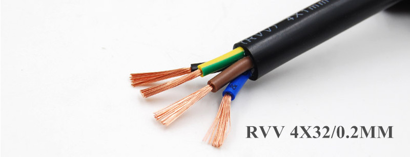 RVV4芯纯铜3*16mm平方+1*10mm平方带地线挤压式护套线软电线电缆-阿里巴巴