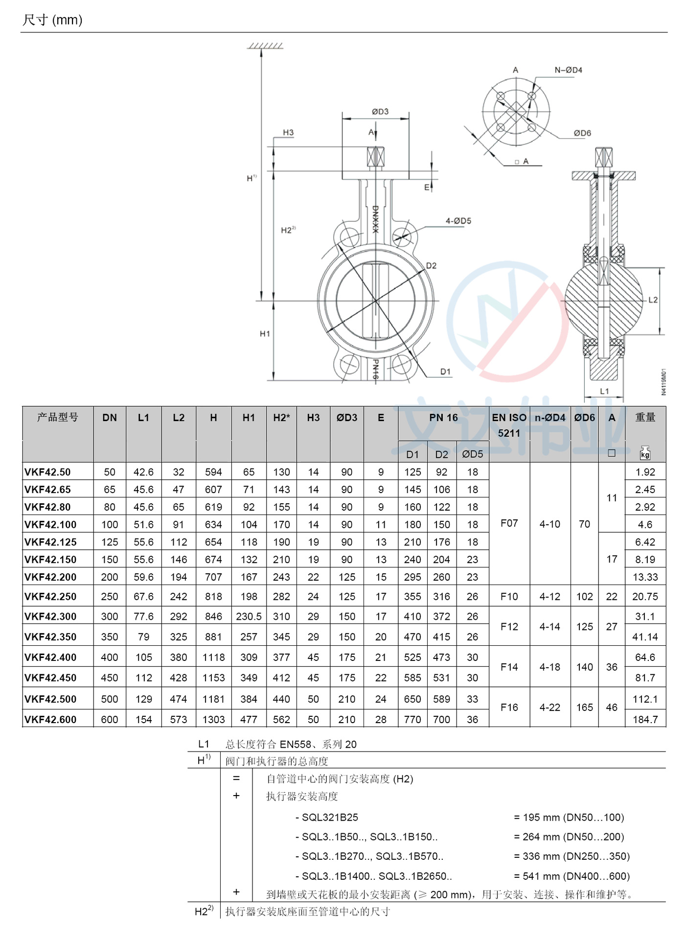 VKF42.150蝶阀 德国西门子电动蝶阀 阀门 原装 代理-阿里巴巴