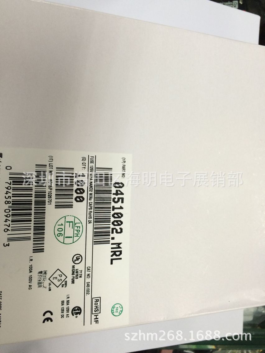 0451002.MRL原装正品力特快断贴片型保险丝 ，力特原装贴片保险丝-阿里巴巴
