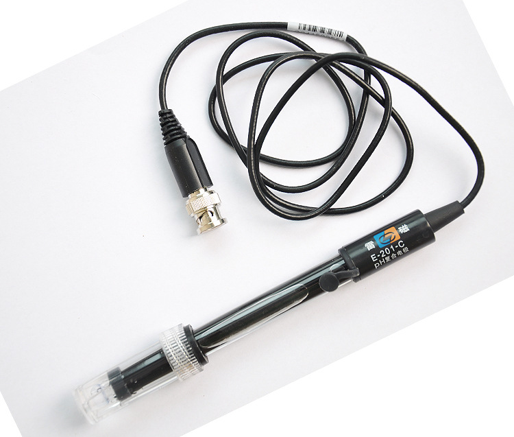 上海雷磁PH探头 E-201-C pH可充式复合电极 PH电极-阿里巴巴