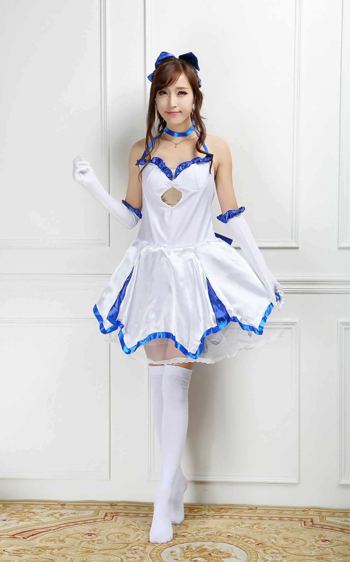 Fate/ZERO 型月10周年cos服 Sabercos服 saber Lily抹胸水手服装-阿里巴巴