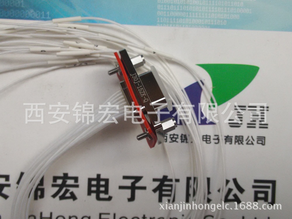 锦宏牌37芯快速锁紧型微矩形连接器J30JA系列插座J30JA-37ZKN-阿里巴巴