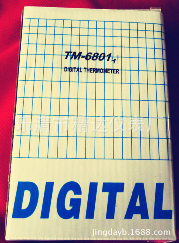 厂家直销TM6801系列温度表便携式温度计高精度数字带探头电池JNDA-阿里巴巴
