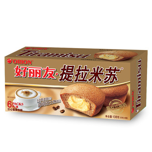 好丽友提拉米苏138g/盒 6枚装 网络批发宅货栈一件代发-阿里巴巴