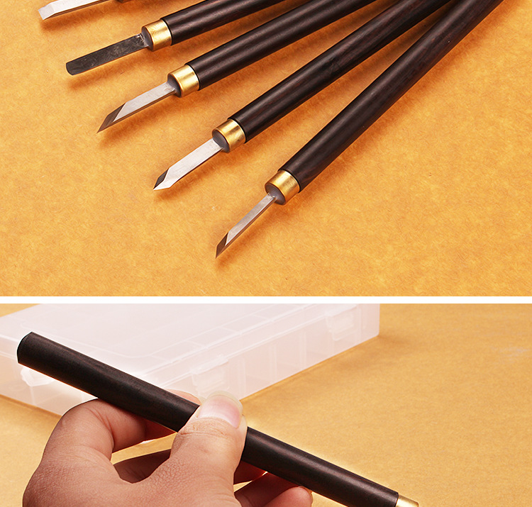 木工雕刻刀 微雕刀白钢刀头 手工雕刻刀 木工雕刻刀套装 -阿里巴巴