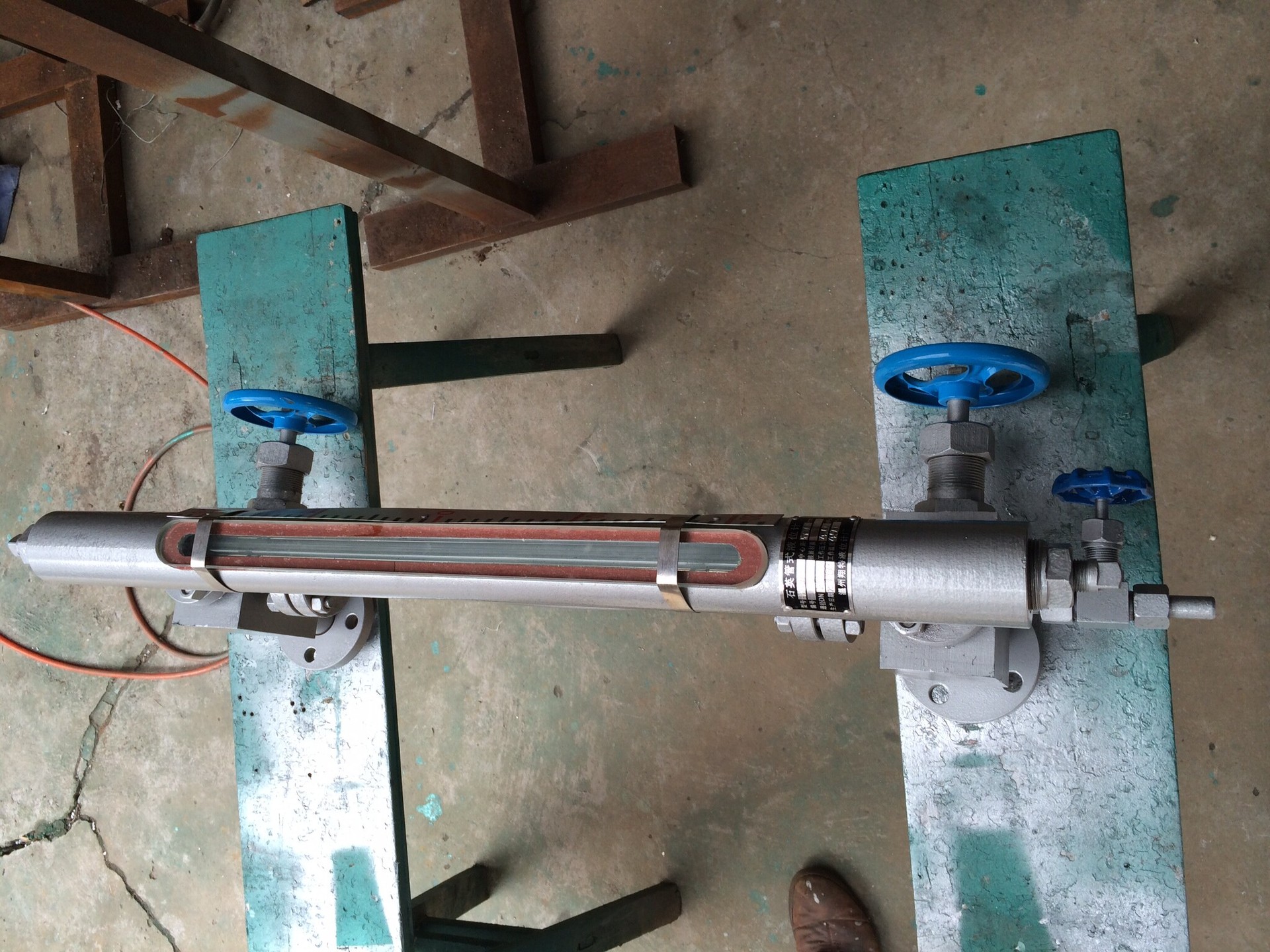 翔特B43H-64石英管式水位表汽包液位计不锈钢锅炉水位表液面计-阿里巴巴