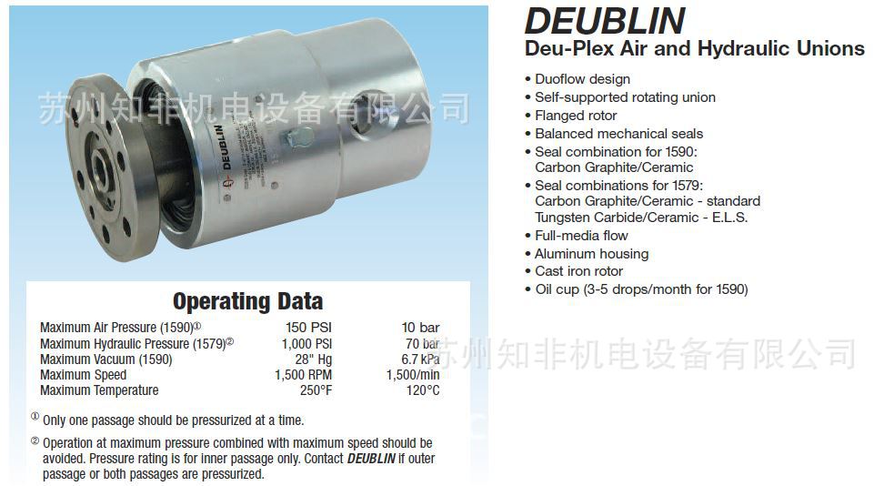 美国DEUBLIN杜博林157-000-151旋转接头452-000-198快速接头现货-阿里巴巴