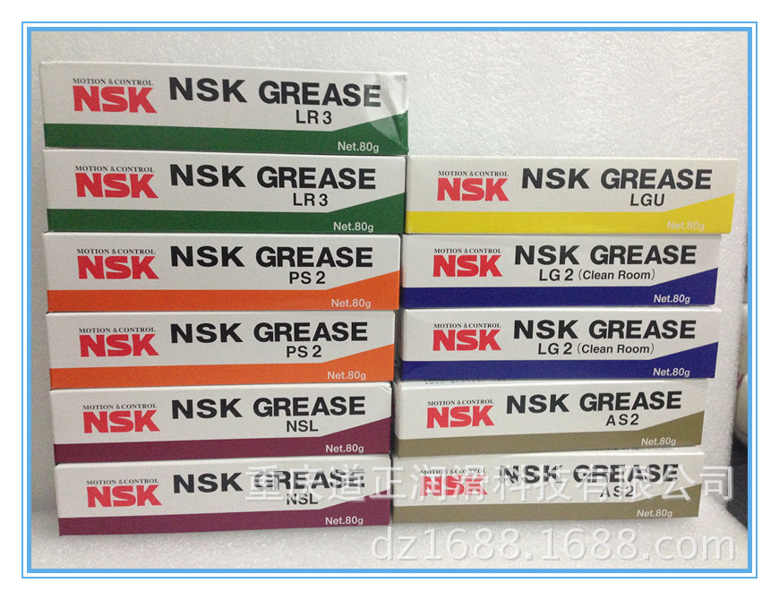 原装日本NSK LG2 Grease 半导体液晶LCD直线导轨滚珠丝杆润滑油脂-阿里巴巴