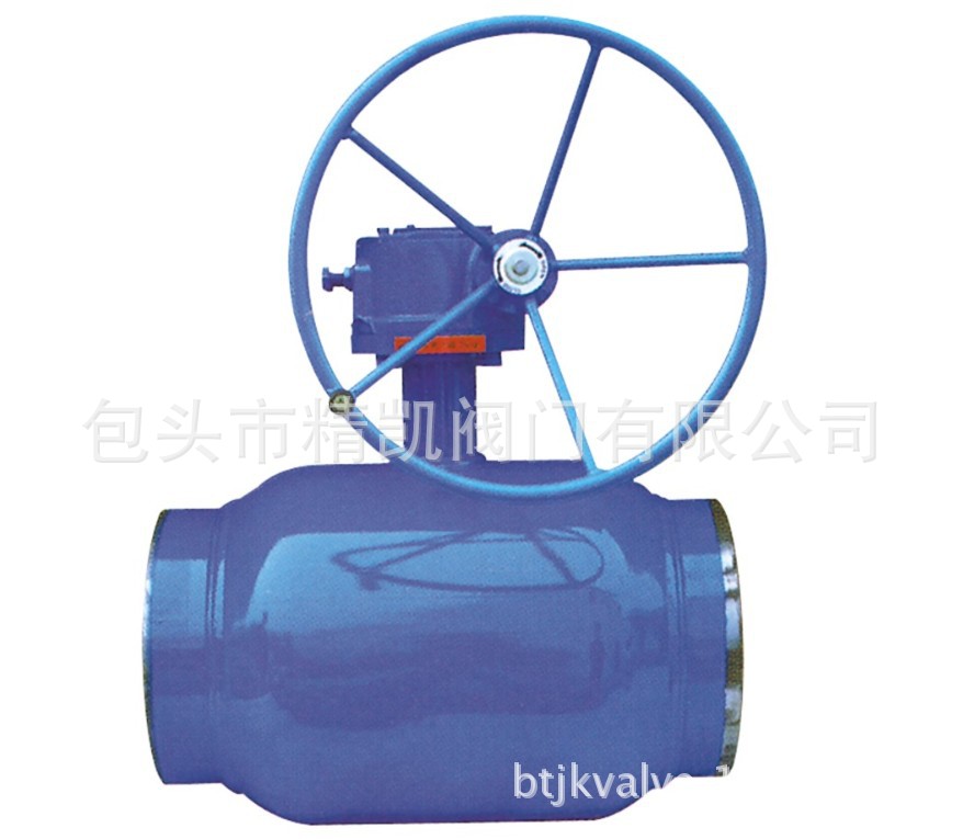 厂家直销 Q361F Q367F 蜗轮传动焊接球阀 直埋式天然气球阀 - 阀批发网