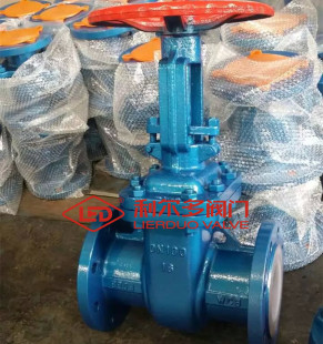 耐腐蚀 耐硫酸闸阀 衬氟闸阀Z41F-16C Z41F46-10C-阿里巴巴